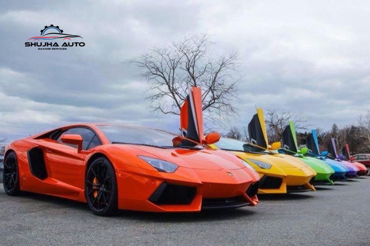 10 Striking Shades in Lamborghini All Colours Lineup